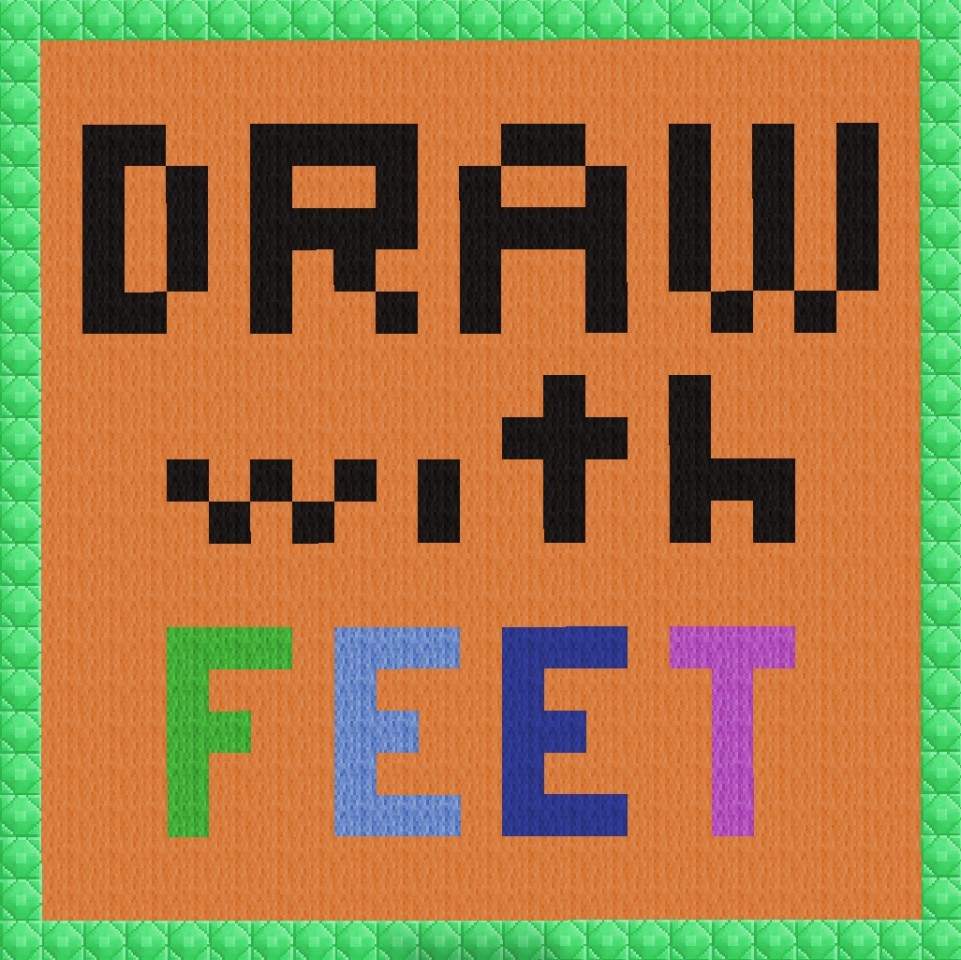 Draw with Feet Minecraft Map