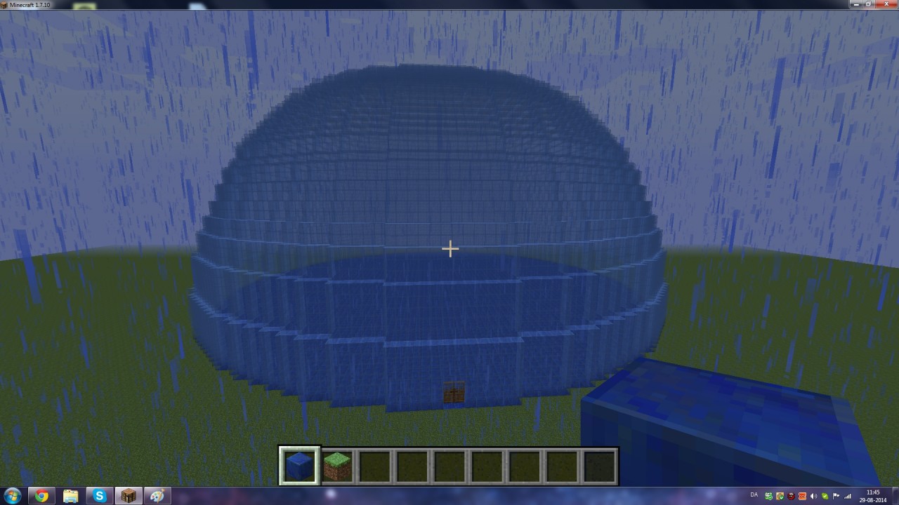 Glass Dome Minecraft Map
