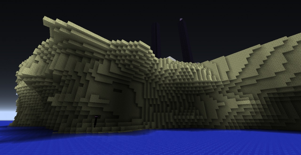 End in overworld / Stranded end Minecraft Map