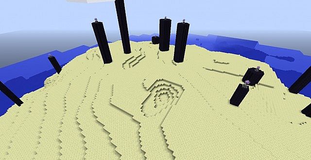 End in overworld / Stranded end Minecraft Map
