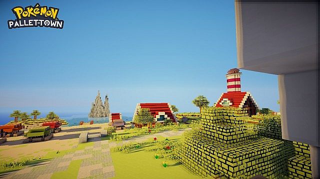 Pallet Town - Town House Minecraft Map