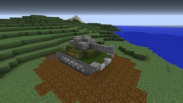 World War 2 TANK + Tutorial Minecraft Map