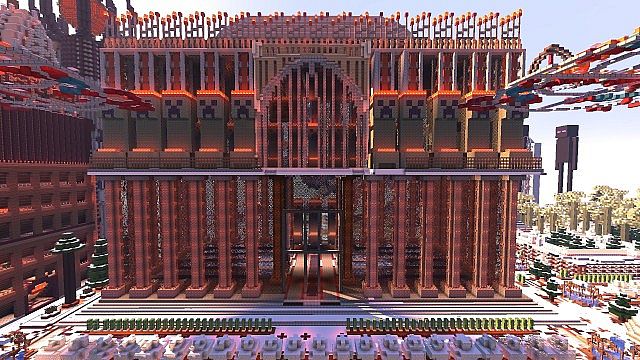 Guardian Kingdom- Creeper Temple Shrine Minecraft Map
