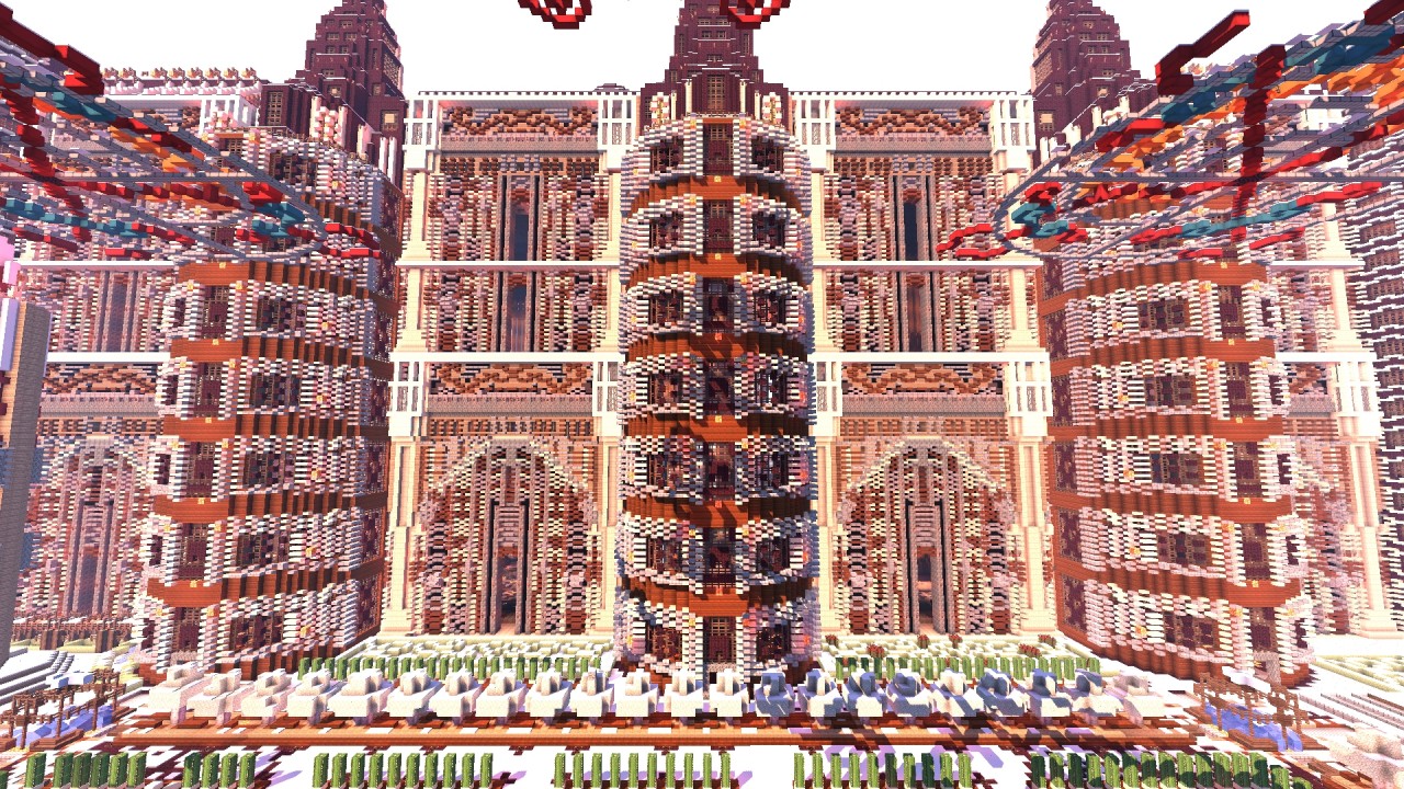 Guardian Kingdom- The Tranquility Garden Temple Minecraft Map