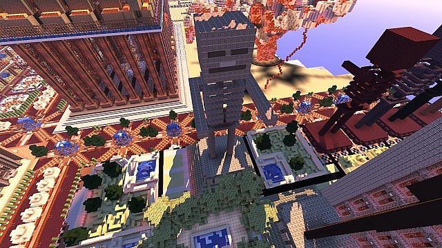 Guardian Kingdom- Iron Skeleton Protector Minecraft Map