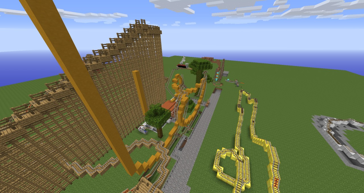 Thor's coaster plot Minecraft Map