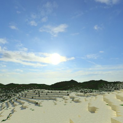 Large Continent Minecraft Map