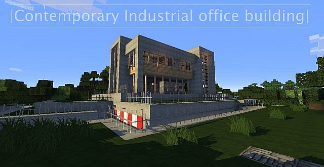 LIG HQ || Contemporary Industrial office building || Minecraft Map