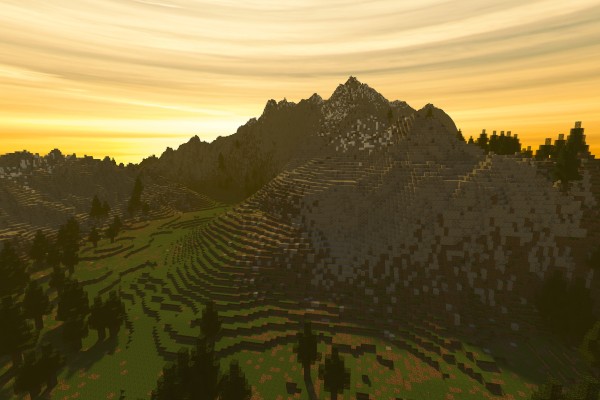 First Worldpainter Map ( With WorldSave ) Minecraft Map