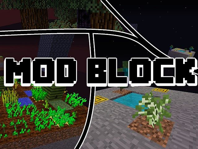 Mod Block - Skyblock with a twist! Minecraft Map