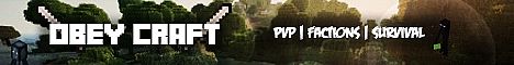 Obey Craft OP Factions|PvP|Shop plus more Minecraft Server