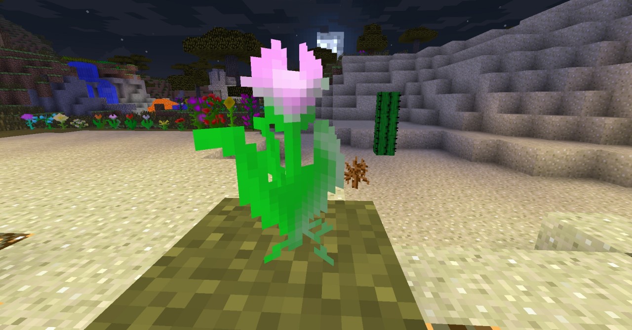 Better flowers pack! Minecraft Texture Pack