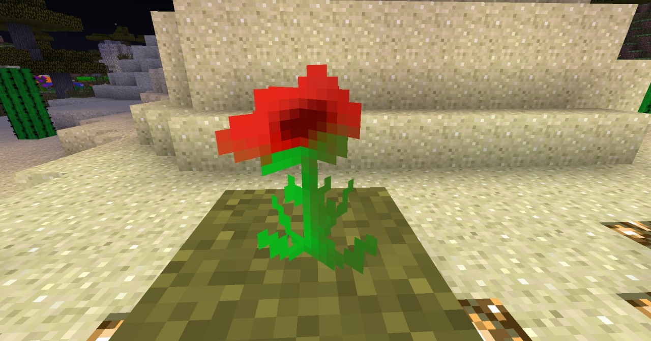 Better flowers pack! Minecraft Texture Pack