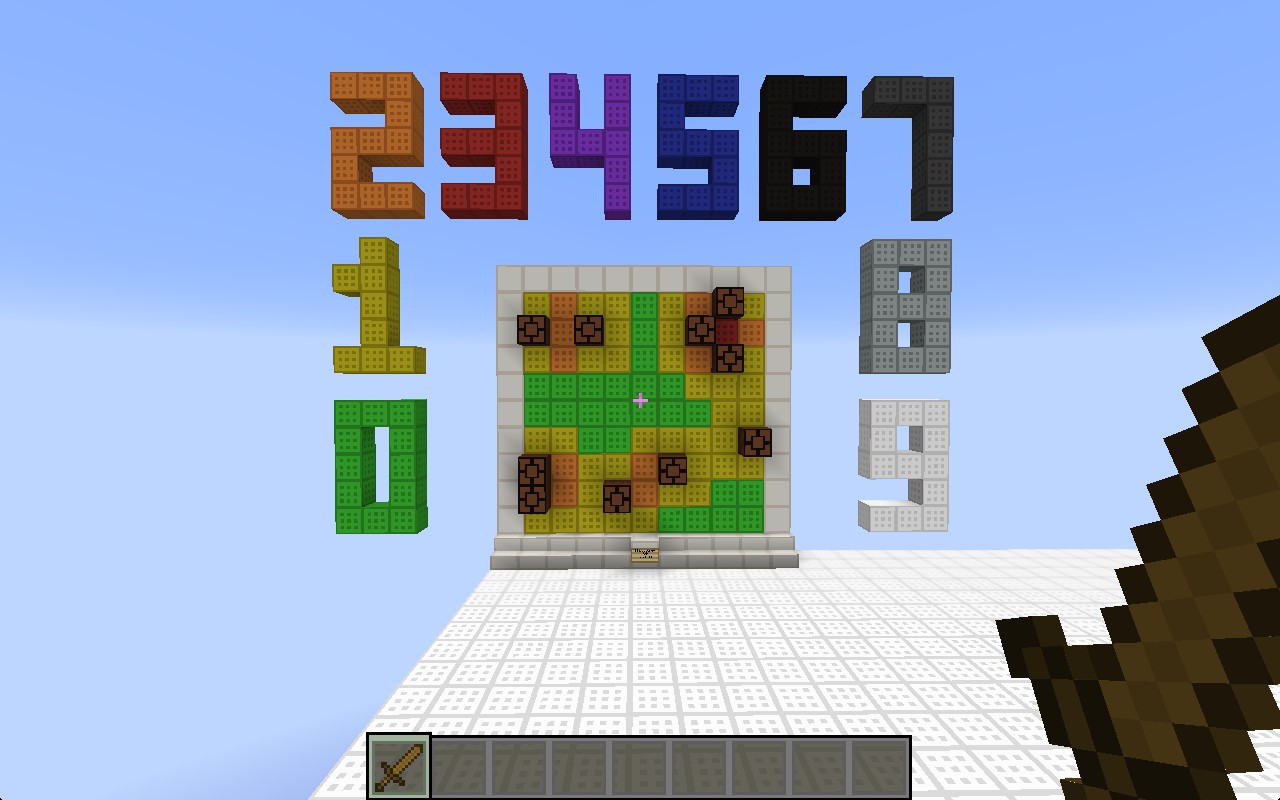 Minesweeper Minecraft Map
