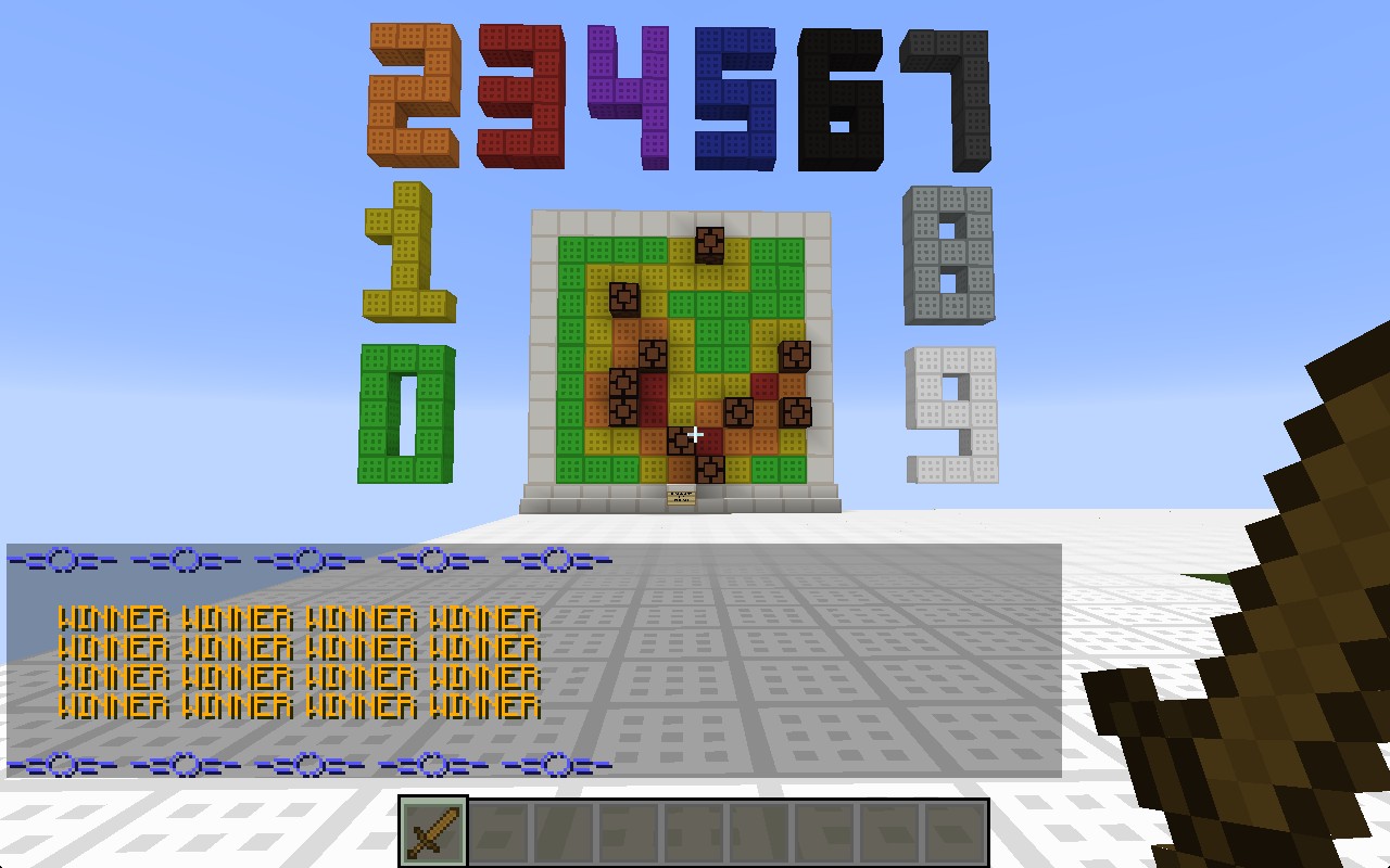 Minesweeper Minecraft Map