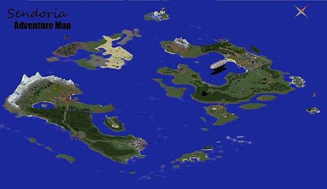 Adventure map: Sendoria (Video) Minecraft Map