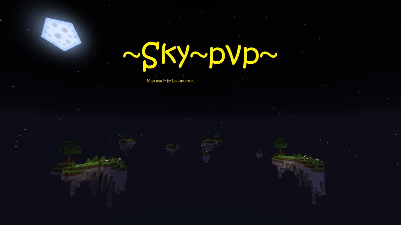 Sky pvp Minecraft Map