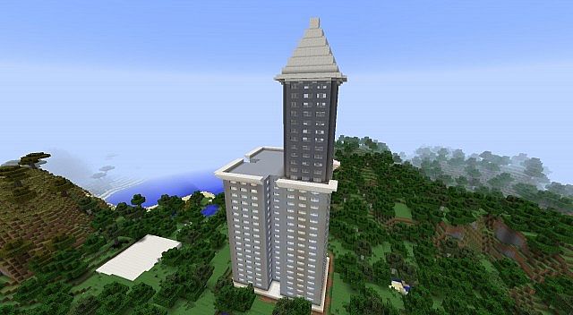 Seattle's Smith Tower Minecraft Map