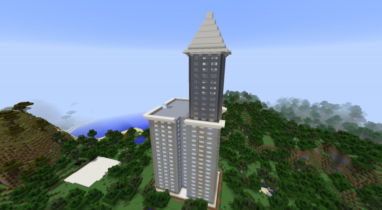 Seattle's Smith Tower Minecraft Map
