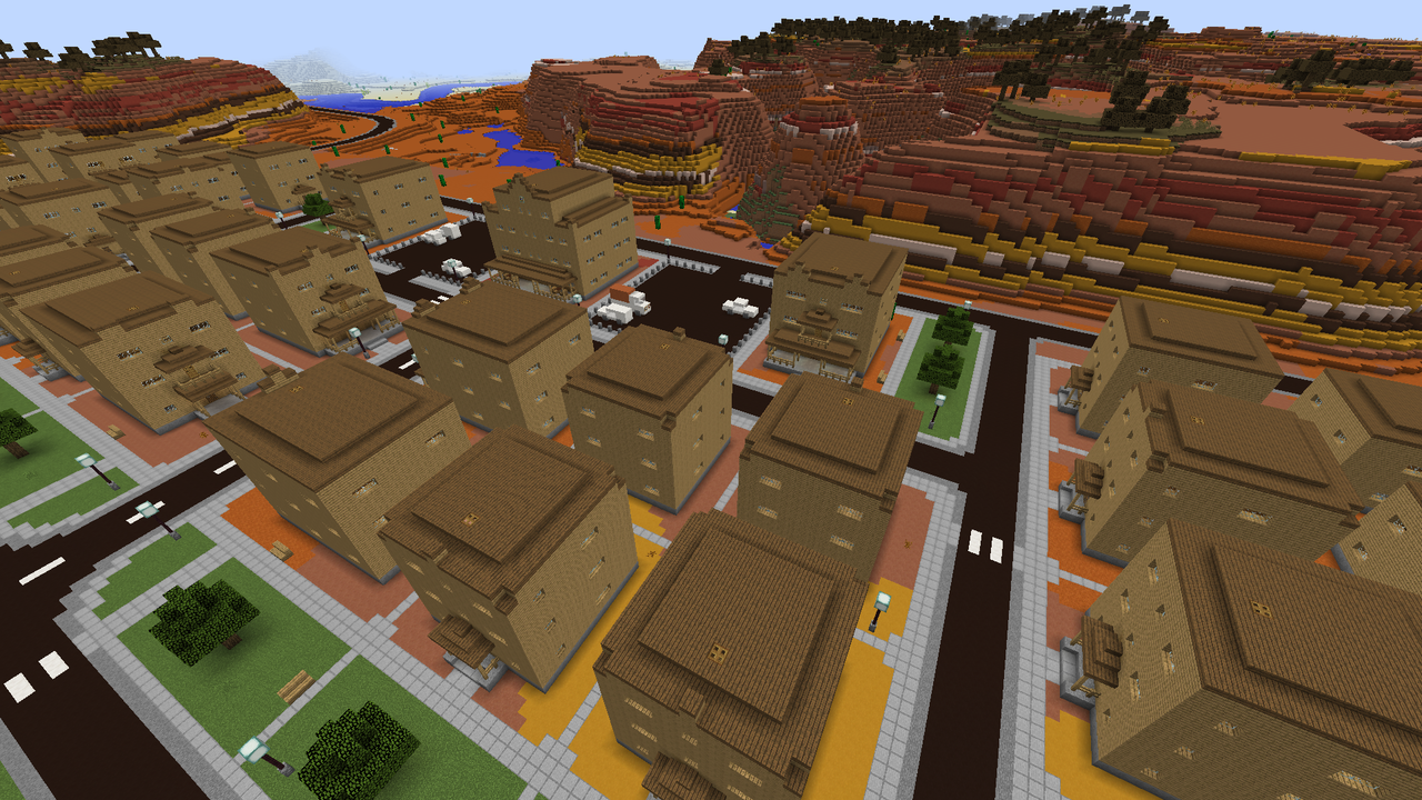 Small Town Minecraft Map