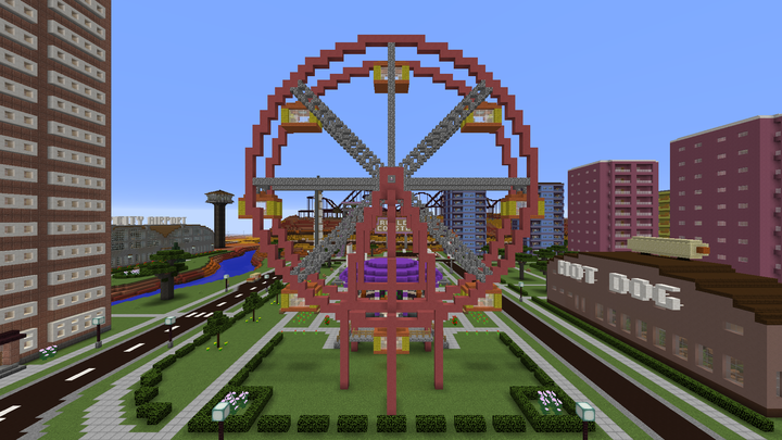 Amusement Park Minecraft Map