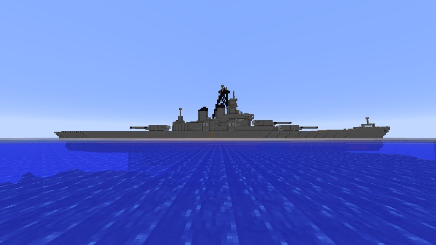 USS Missouri Minecraft Map