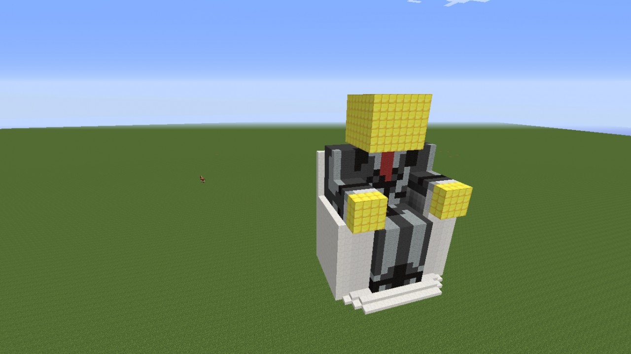 Sitting Player Statue Minecraft Map