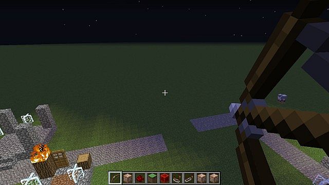 Power of the Gods! The Lightning Bow! Minecraft Map