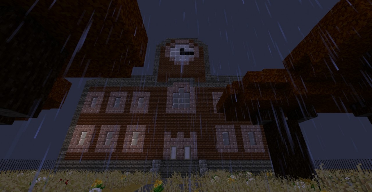 Abandoned Town Hall - Base Minecraft Map