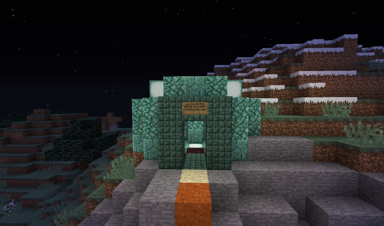 the epic adventure Minecraft Map