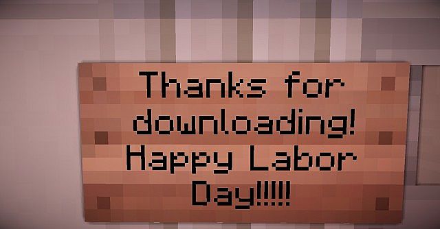 Labor Day- Beach House Minecraft Map