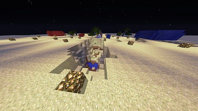 Oasis Battle Ground Minecraft Map