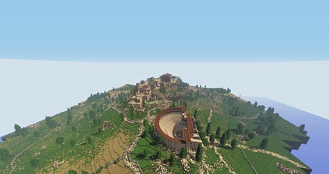 The Acropolis of Athens Minecraft Map