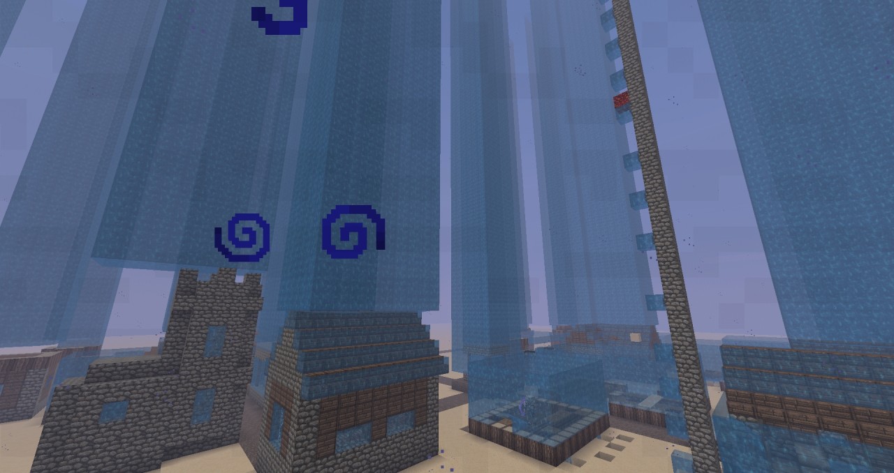 Superfalt WaterWorld Survival Minecraft Map