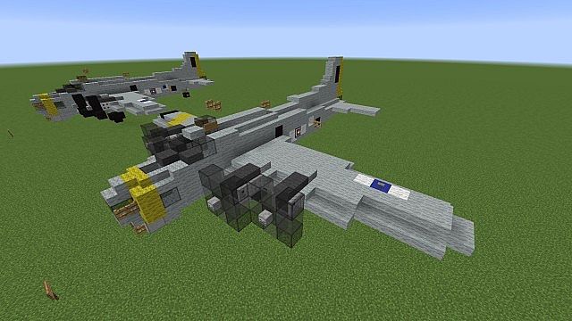 Boeing B-17 Flying Fortress Minecraft Map
