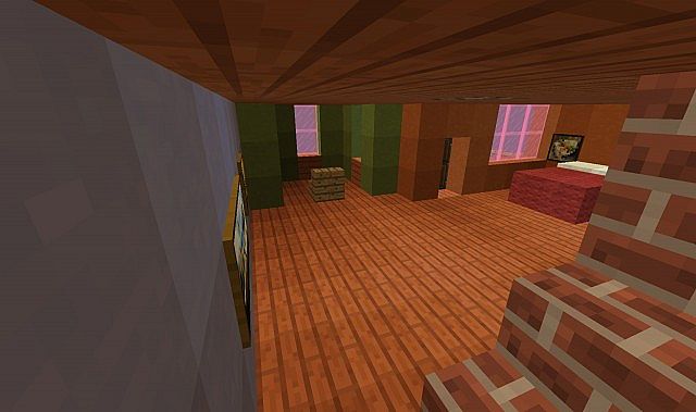 The house from Pixar's "UP" Minecraft Map