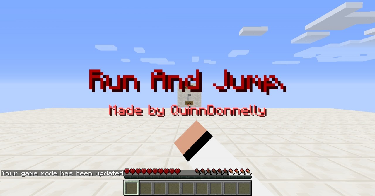 Run and Jump Minecraft Map