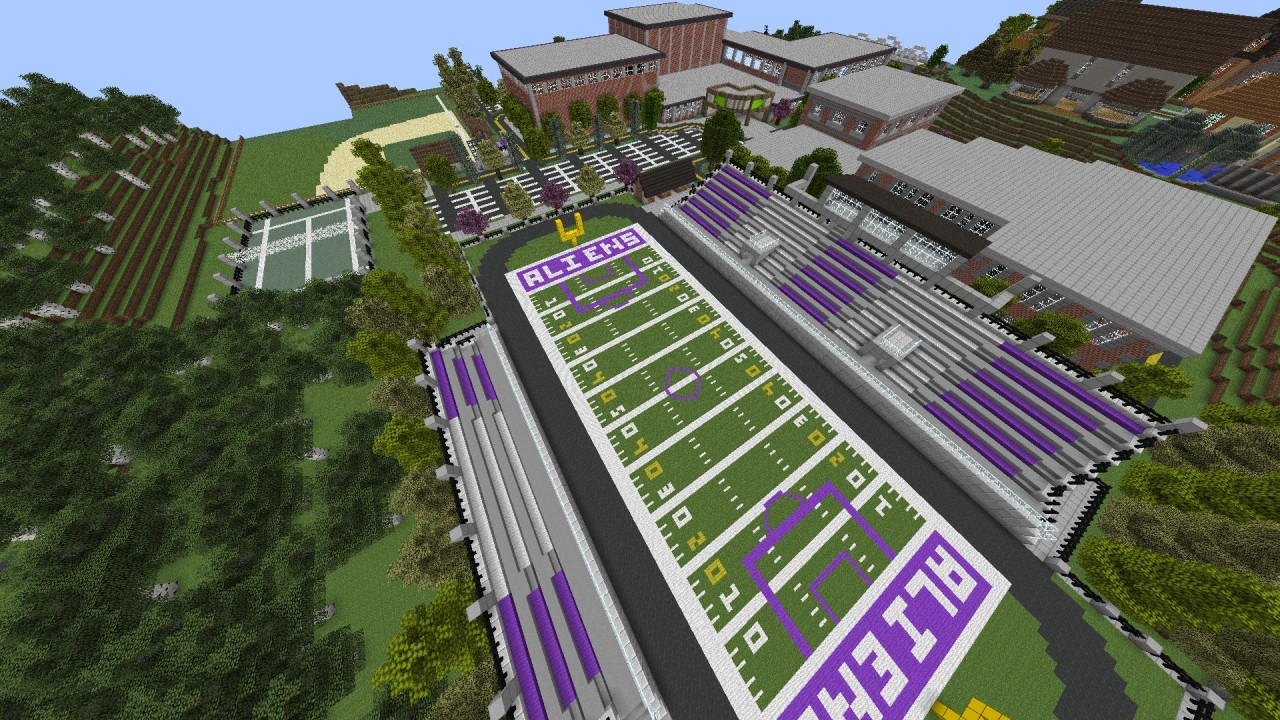 Mansburg: A Modern Minecraft City Minecraft Map