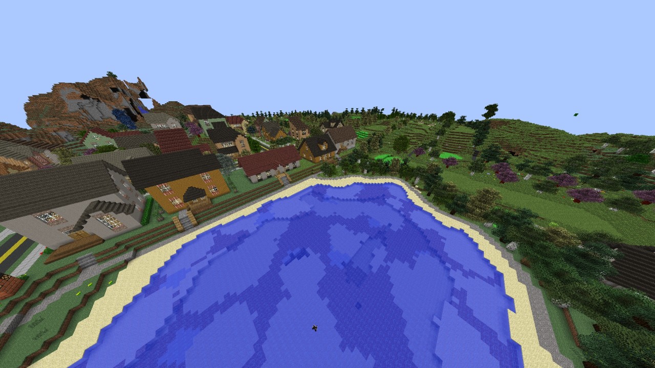 Mansburg: A Modern Minecraft City Minecraft Map