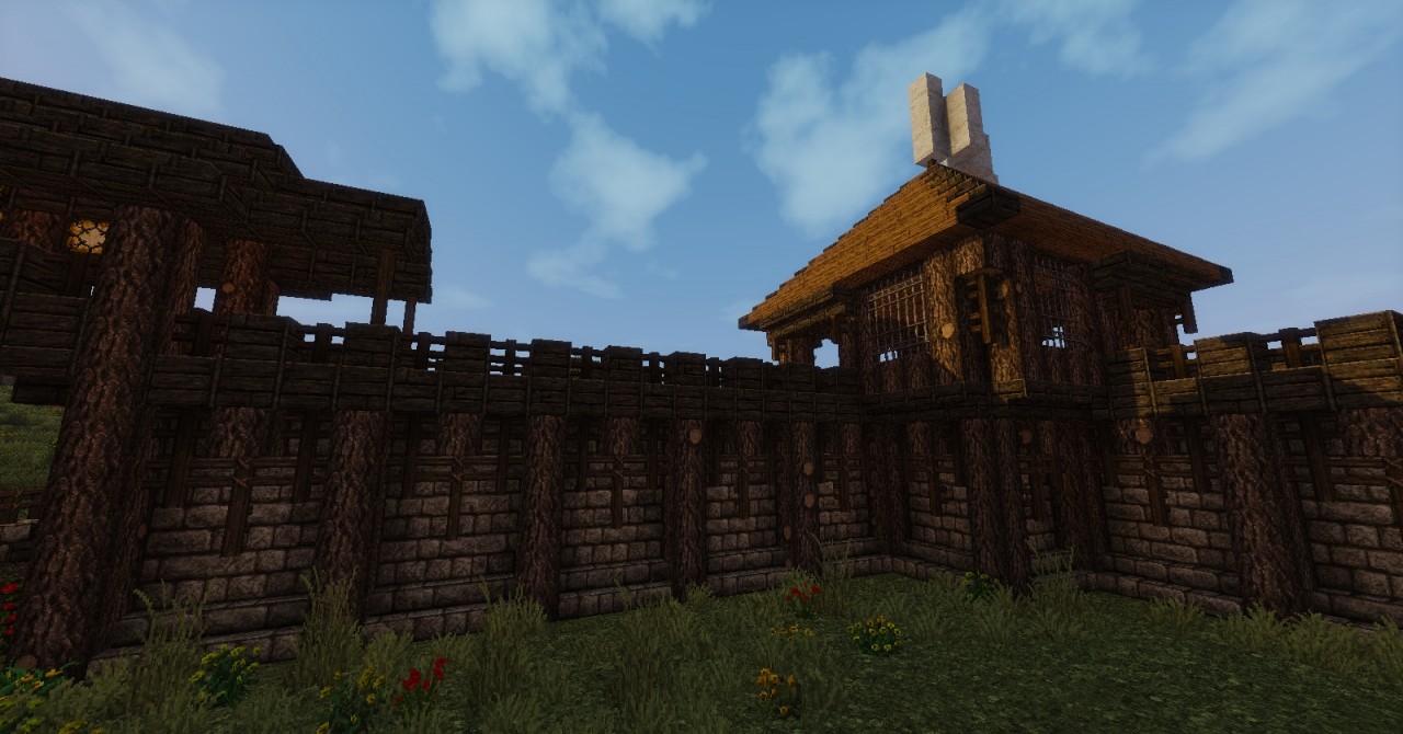 Fort Schematic Minecraft Map