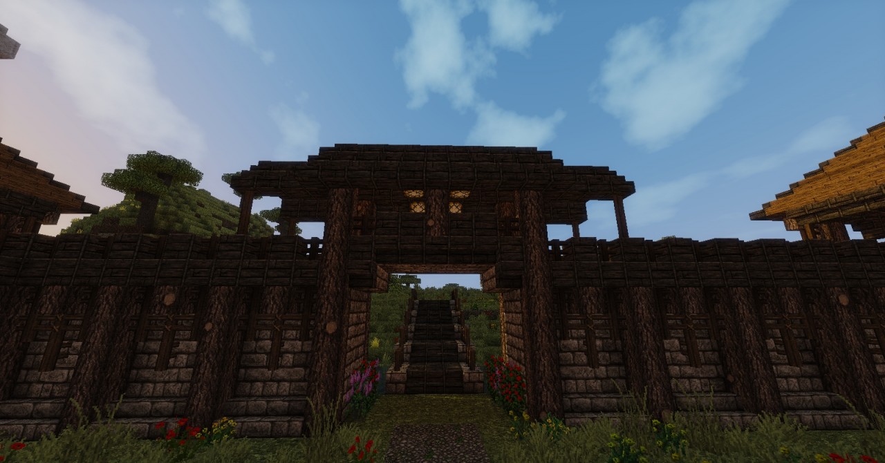 Fort Schematic Minecraft Map