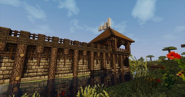 Fort Schematic Minecraft Map