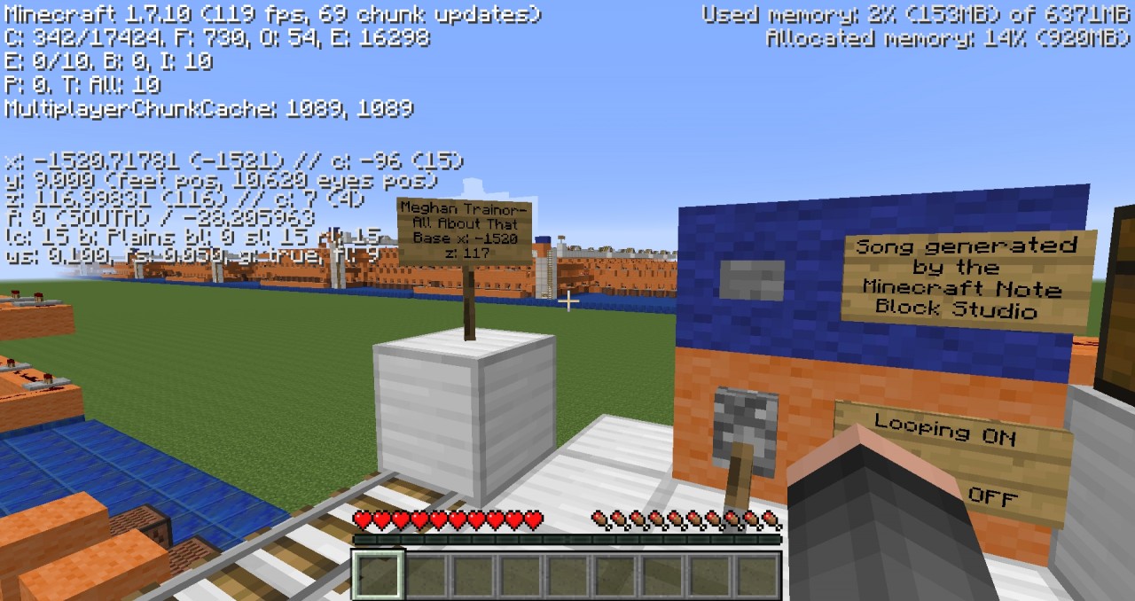 Meghan Trainor - All About That Bass - Minecraft Note Block Version ...