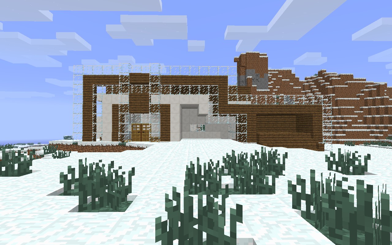 Modern house 360 Skythehunter presents Minecraft Map