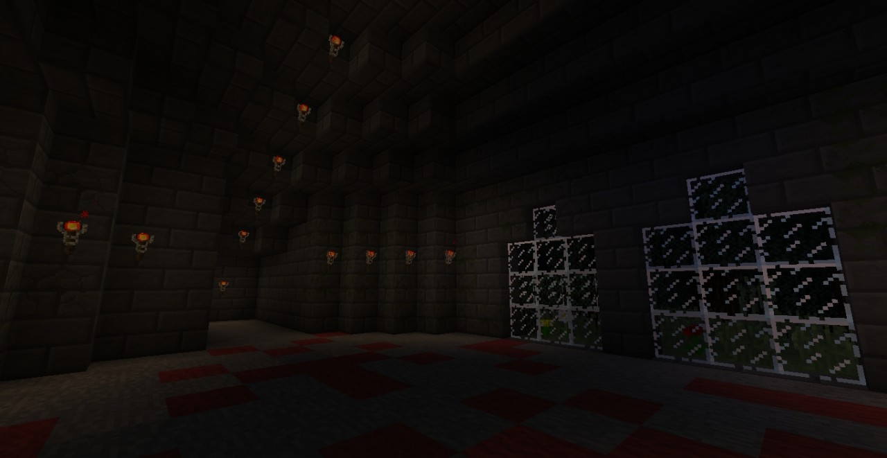 Minecraft horrror map Castle.303 Minecraft Map