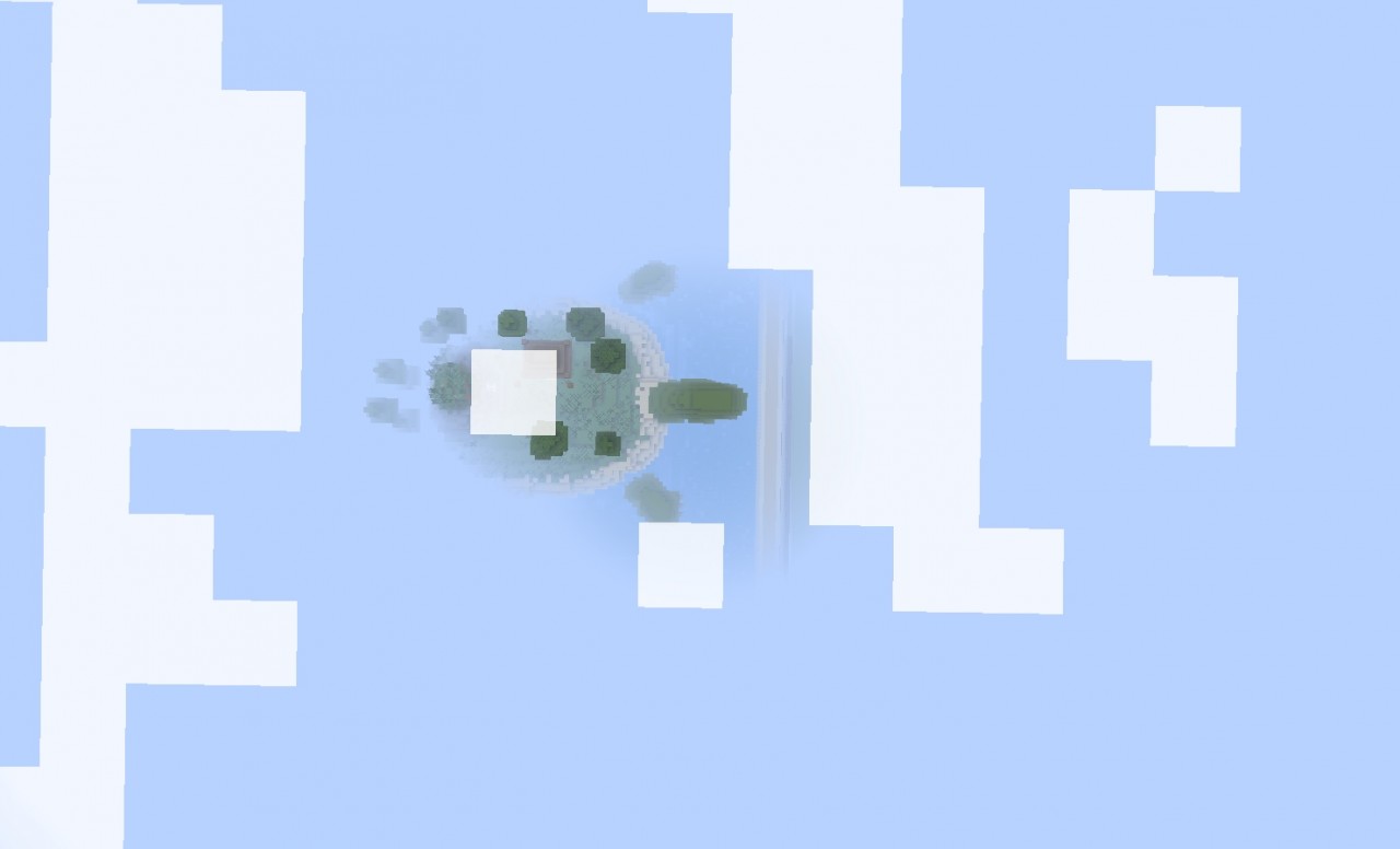 The island hidden in the mist Minecraft Map