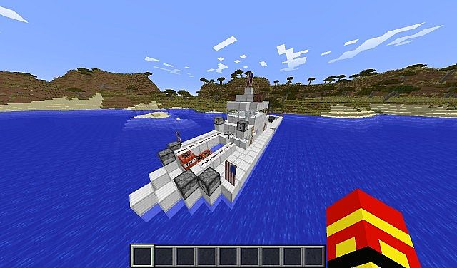 Navy Battle Ship Minecraft Map