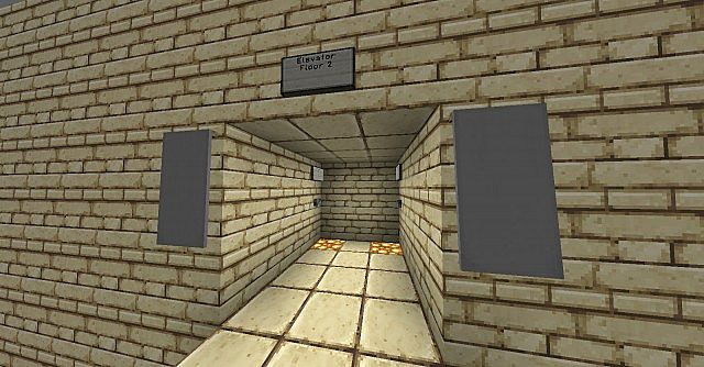 Redstone Elevator | Easy Use | Up & Down Minecraft Map