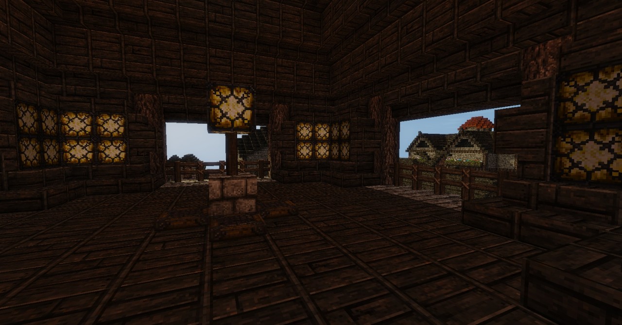 Decorated Fort Wall Schematic Minecraft Map