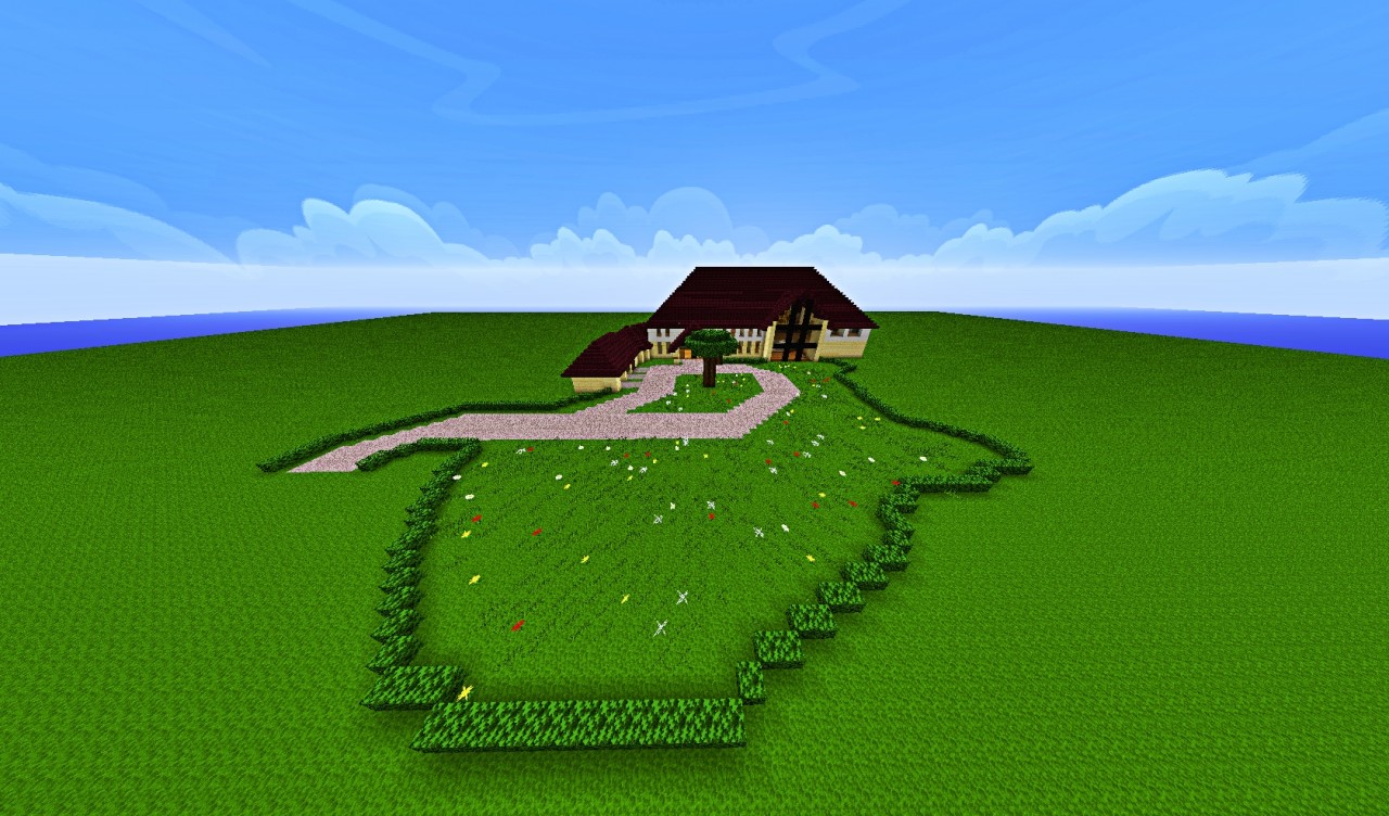 Sandstone Country Manor Minecraft Map